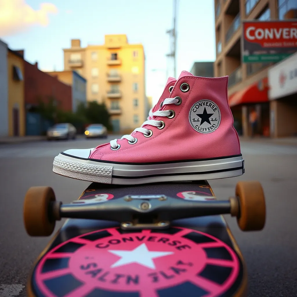 All Pink Converse: A Fresh Take on Skate Culture