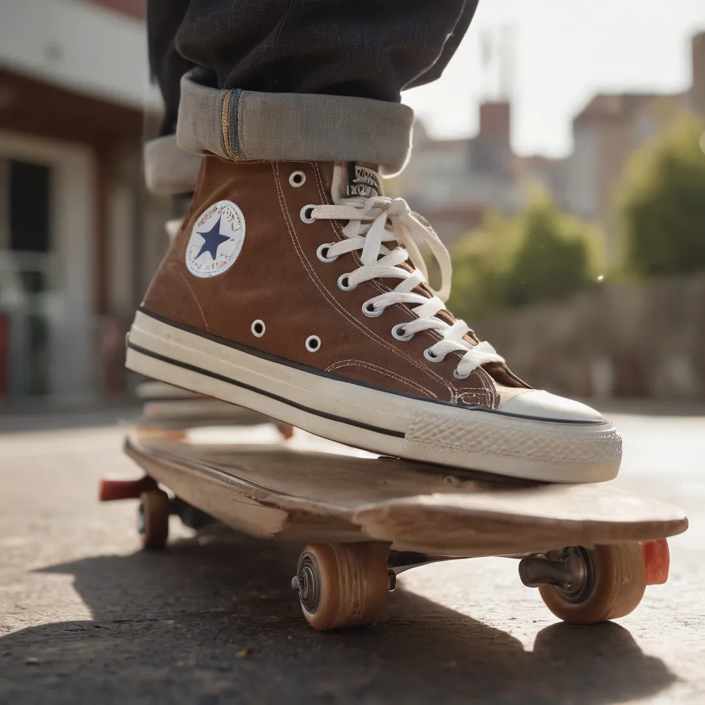 The Allure of Brown and White Converse in Skate Culture