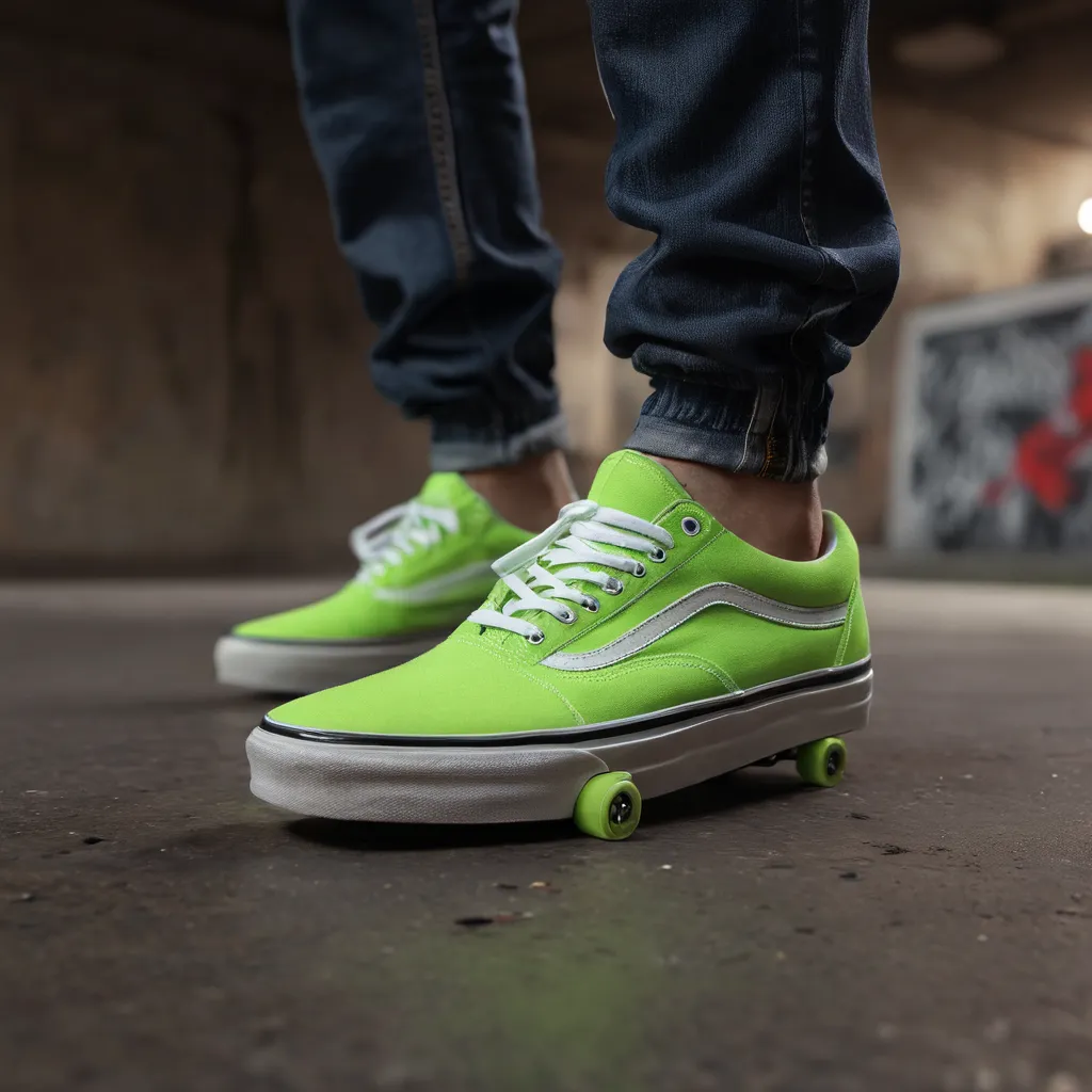 The Allure of Neon Green Vans in Skateboarding Culture